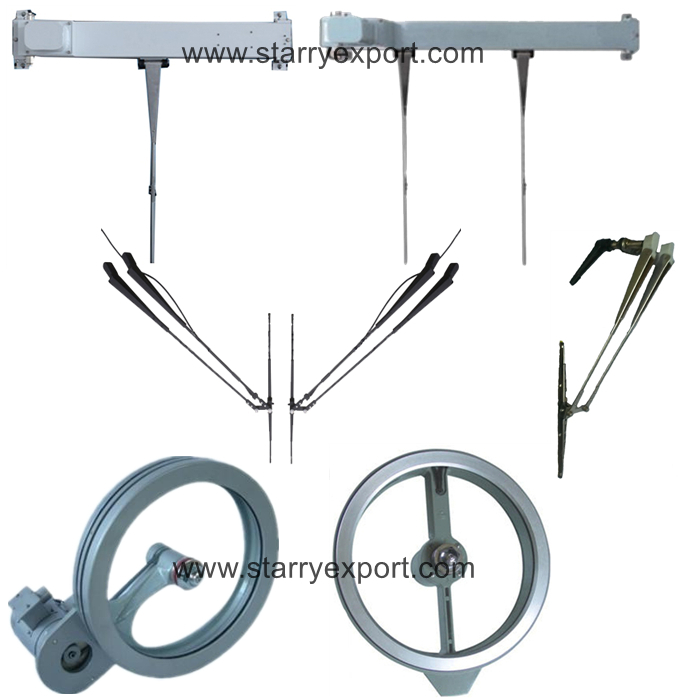 marine windshield wiper/ clear view screen